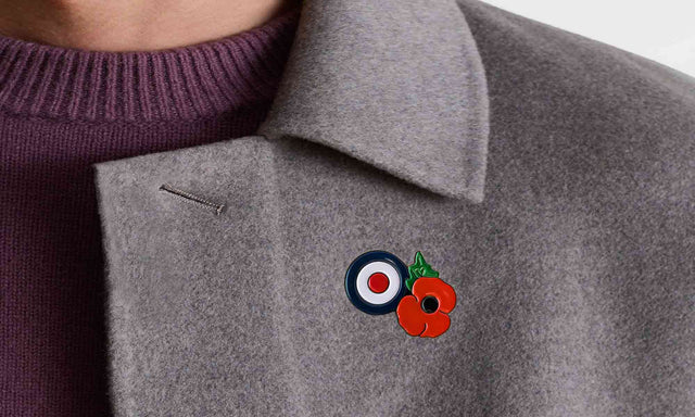 Poppy And Roundel Pin Badge – RAF Museum Shop